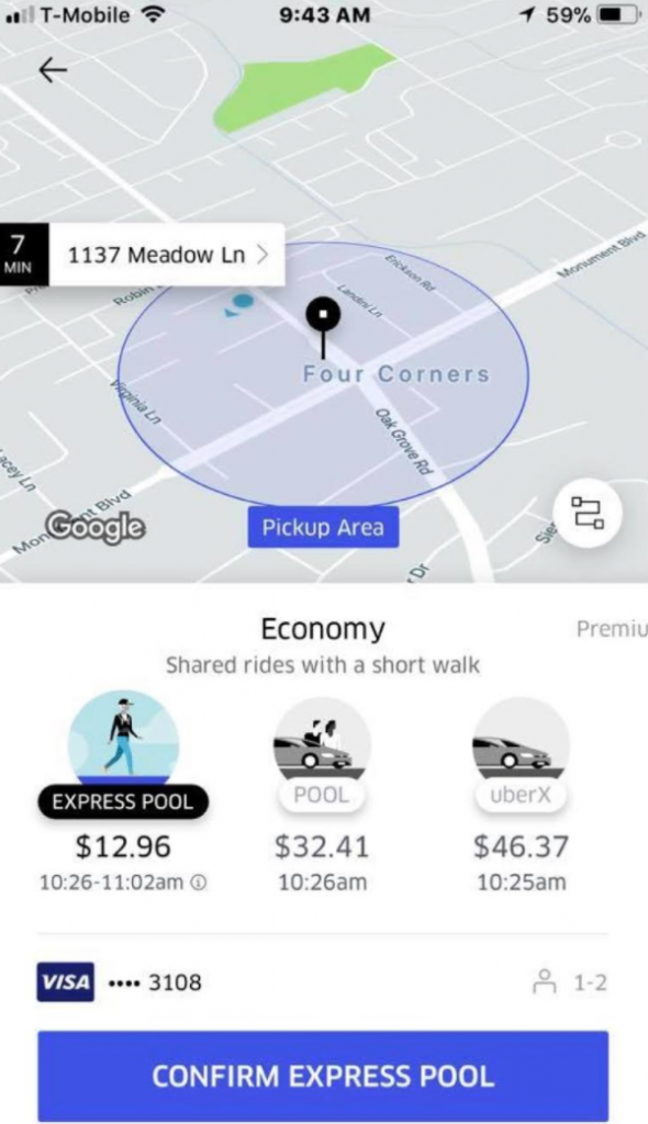 Uber Express and Lyft Shuttle Compete Directly With Public Transit