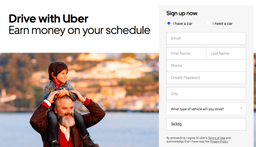 How to Fill Out an Uber Driver Application