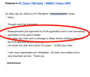 Big News For Uber and Lyft Drivers: Updates on Unemployment