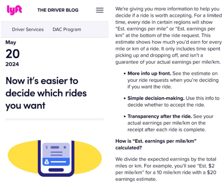 Lyft Is Way Ahead of Uber in Transparency